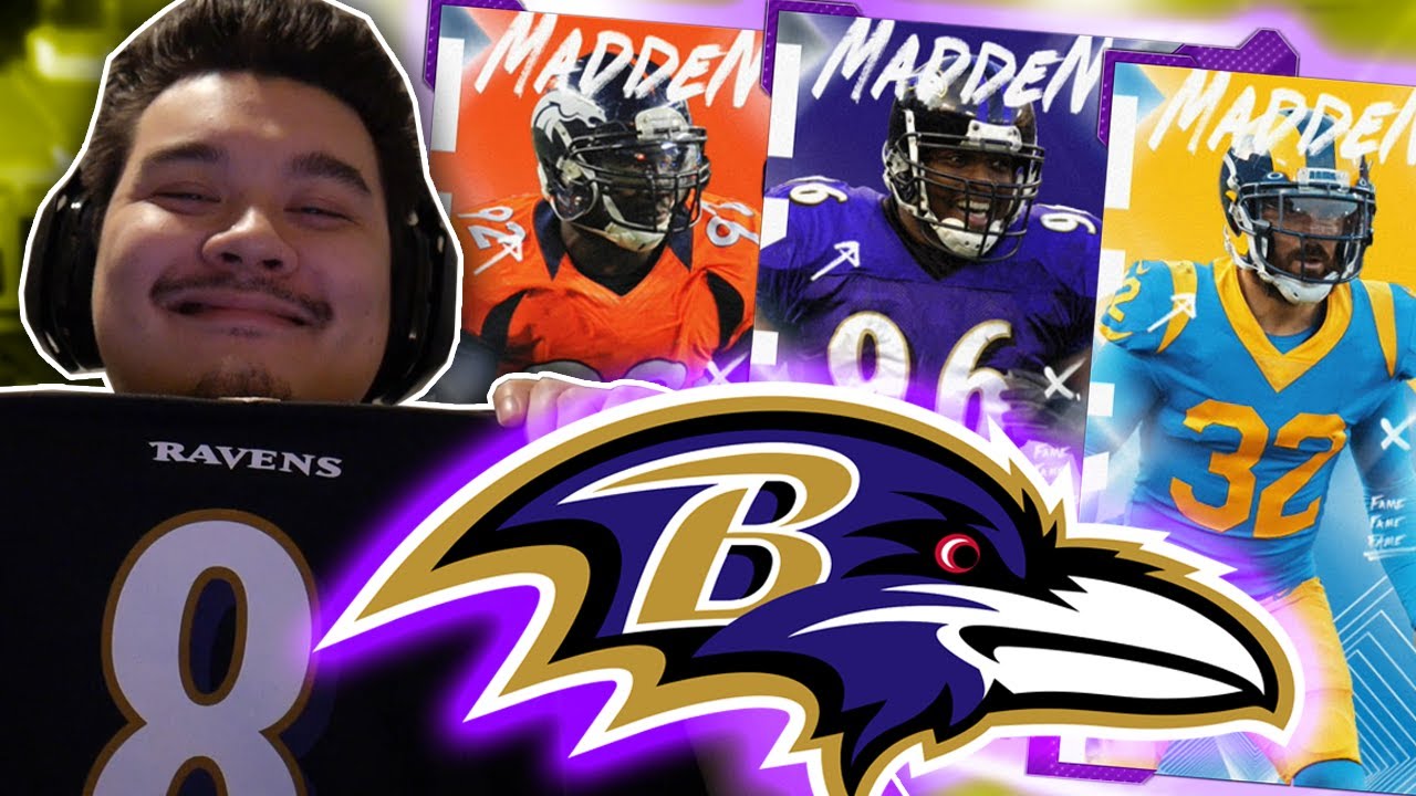 FIRST RAVENS THEME TEAM IN MADDEN 21!! 52/50 RAVENS CHEM!! - YouTube