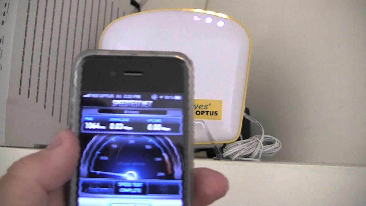 Optus 3G Home Zone - Test and Review - YouTube