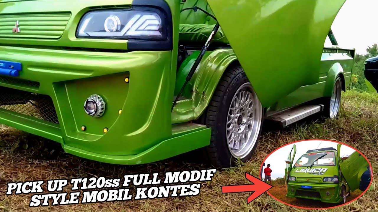 MODIFIKASI PICK UP T120ss STYLE MOBIL KONTES - YouTube