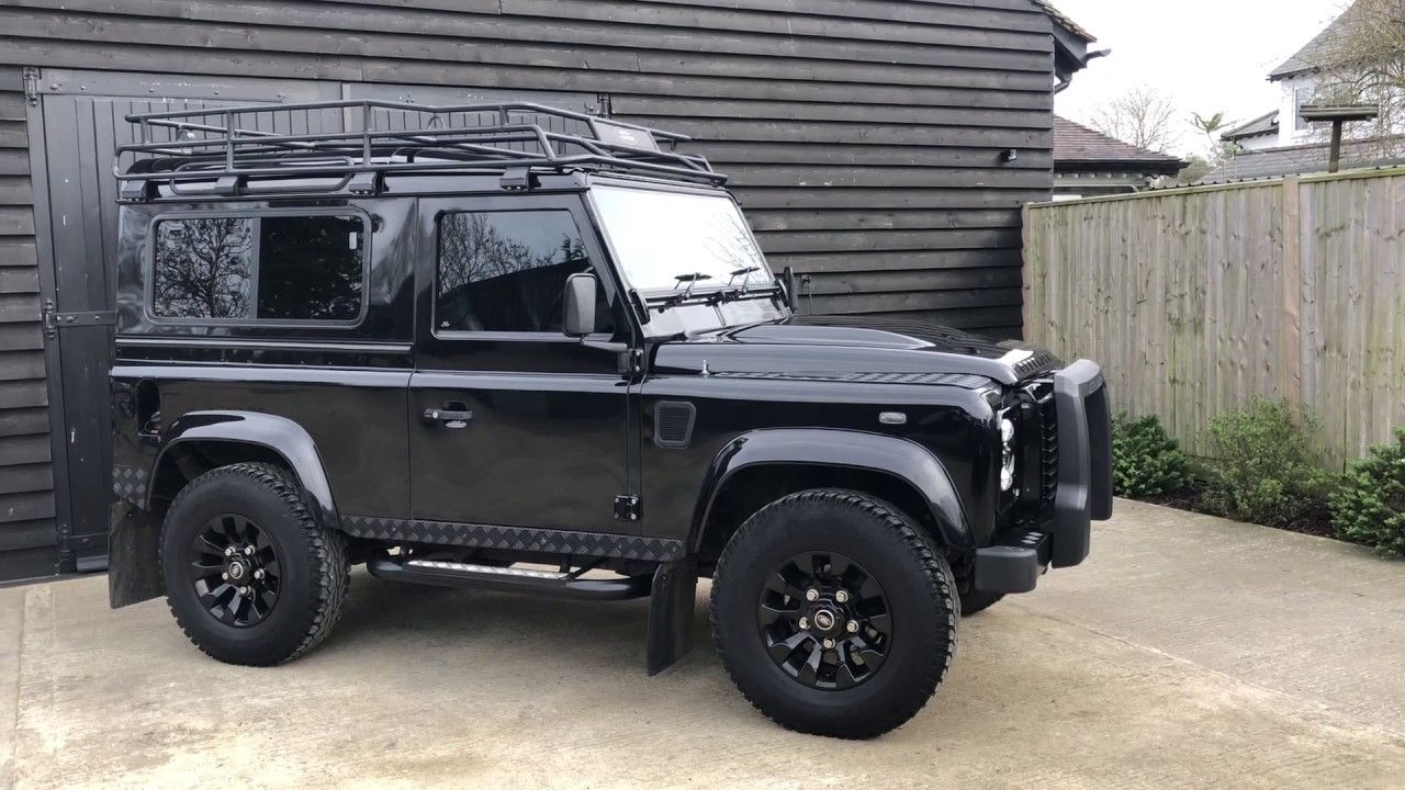 2015 Land Rover Defender 90 XS Hard Top Rear Window Conversion - YouTube