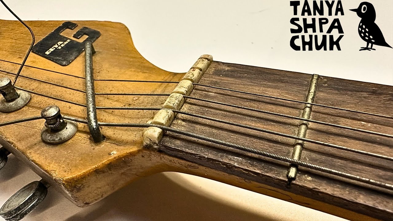 New life for a dirty old guitar - YouTube