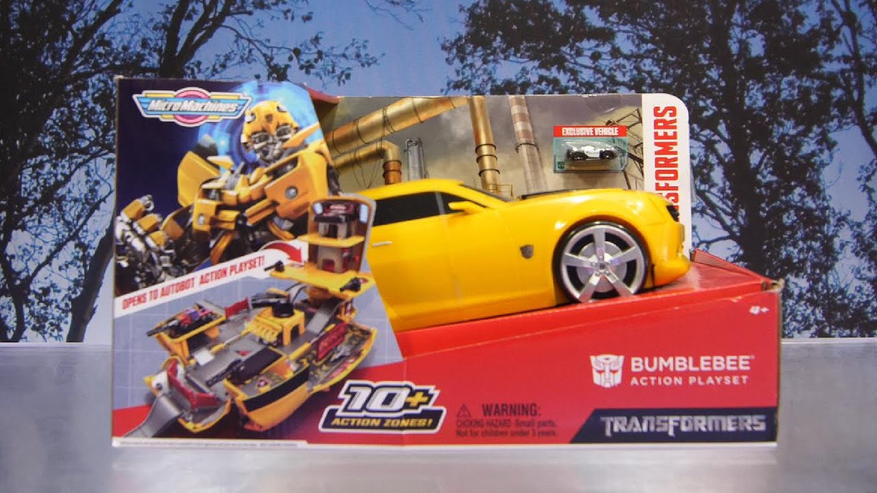 Transformers Bumblebee Action Playset Review - YouTube