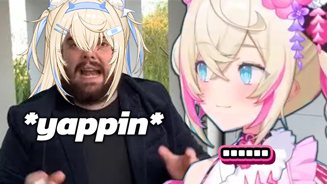 Mococo gives the bombastic side eye when Fuwawa can't stop yapping ...