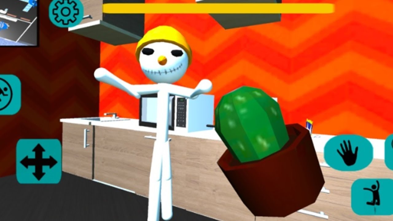 Hello Ice Snowman Neighbor ~ LEVEL 1 COMPLETE! iOS, Android Game - YouTube