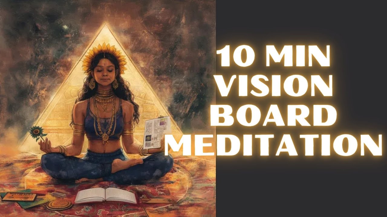 The 10 min vision board meditation - YouTube