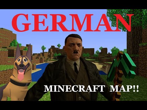 MINECRAFT GERMAN MAP!!!! - YouTube