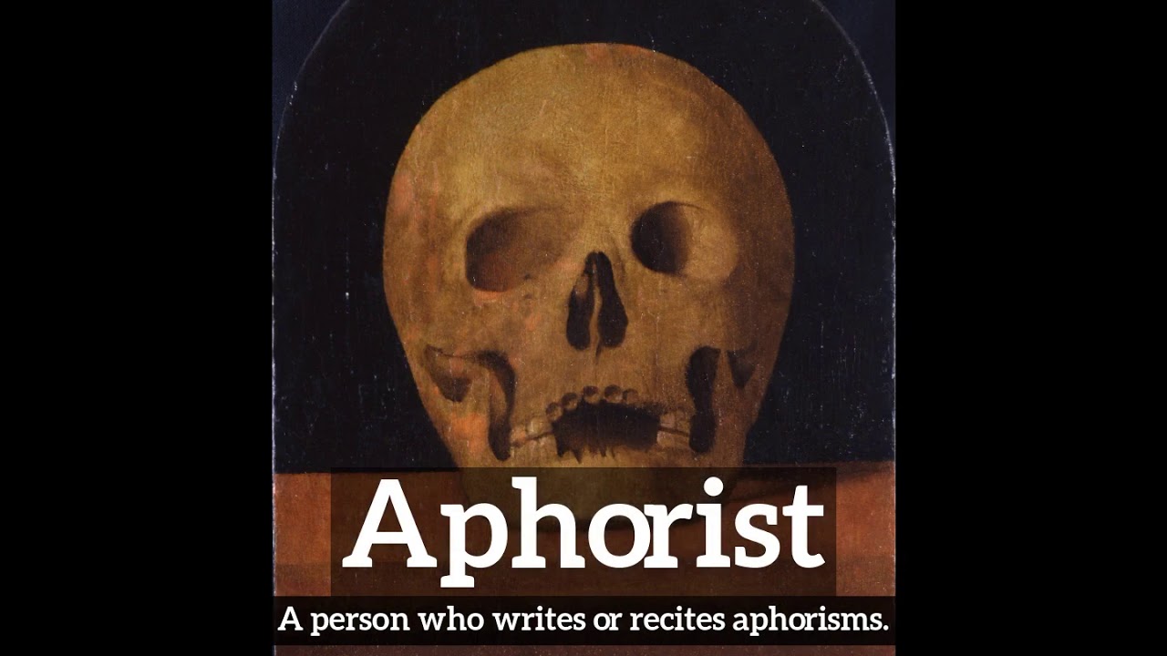 How Does Aphorist Look? | How to Say Aphorist in English? | What is ...