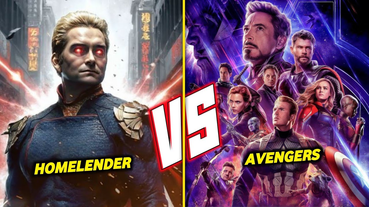 Avengers vs Homelander: EPIC Battle Comparison explained by M2 Basics# ...