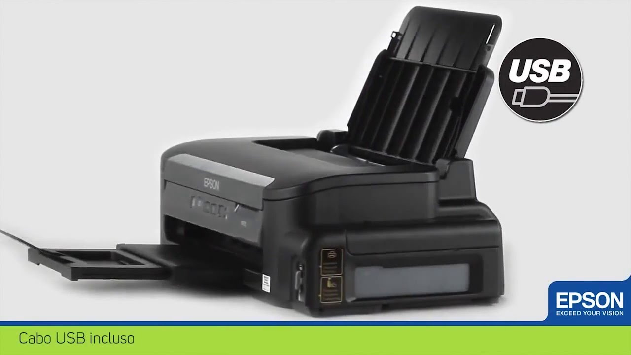 Impressora Epson - M105 - YouTube