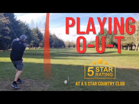 Playing KnockO-U-T Golf at a 5 star country club and meeting other ...
