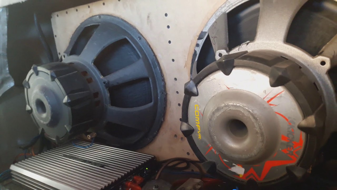 Subwoofers invertidos de nuevo? - YouTube