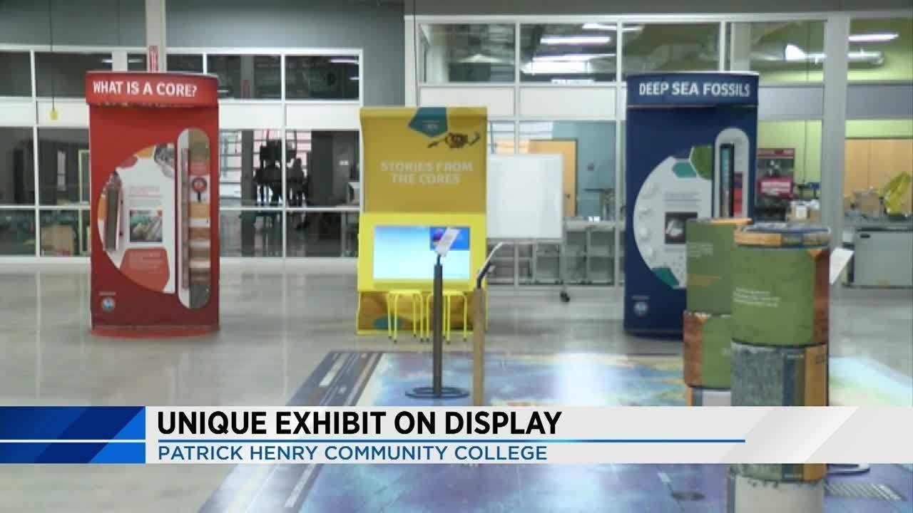 Patrick Henry Community College features unique exhibit - YouTube