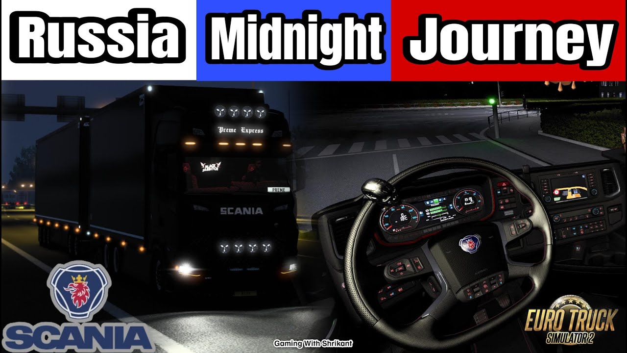 SCANIA: Russian Midnight Journey - Luga To St.Petersburg Petrol ...