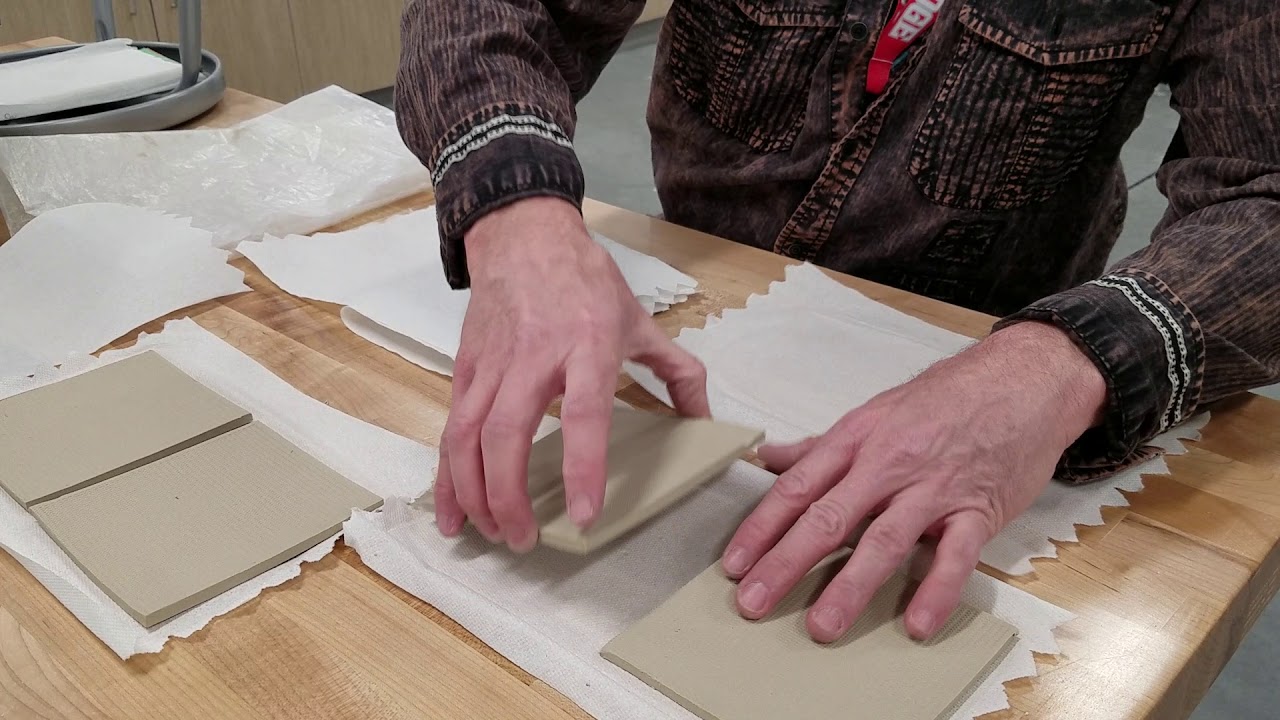 How to Store Clay Slabs for Future Use - YouTube