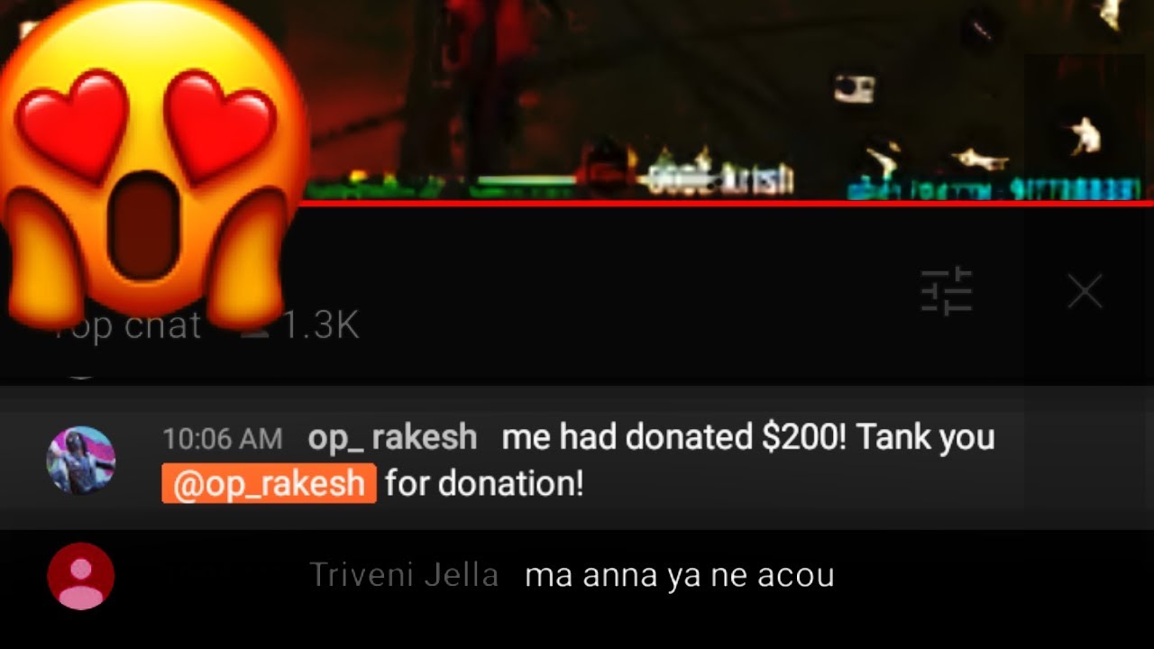 HOW TO MAKE A FAKE DONATION ON YOUTUBE LIVE CHAT FOR FREE. - YouTube
