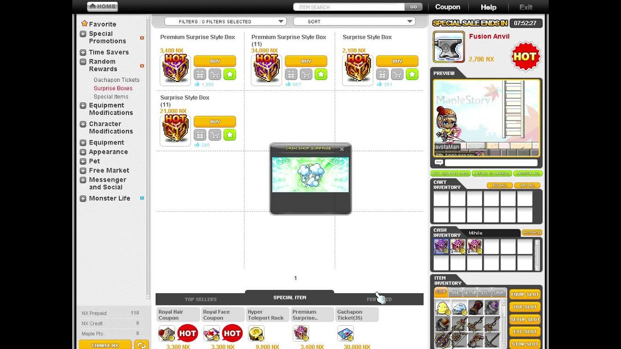 Maplestory Perm NX Run #1 - YouTube