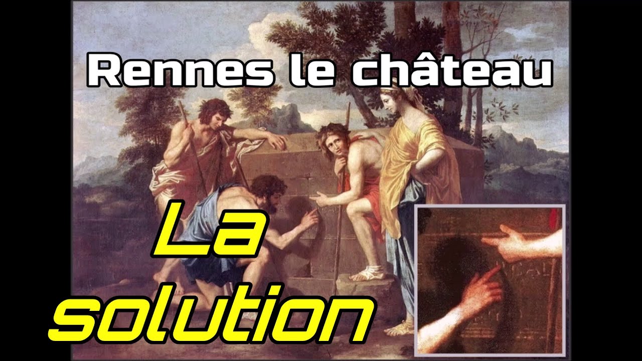 Rennes le château - Le tableau codé de Nicolas POUSSIN "les bergers d ...