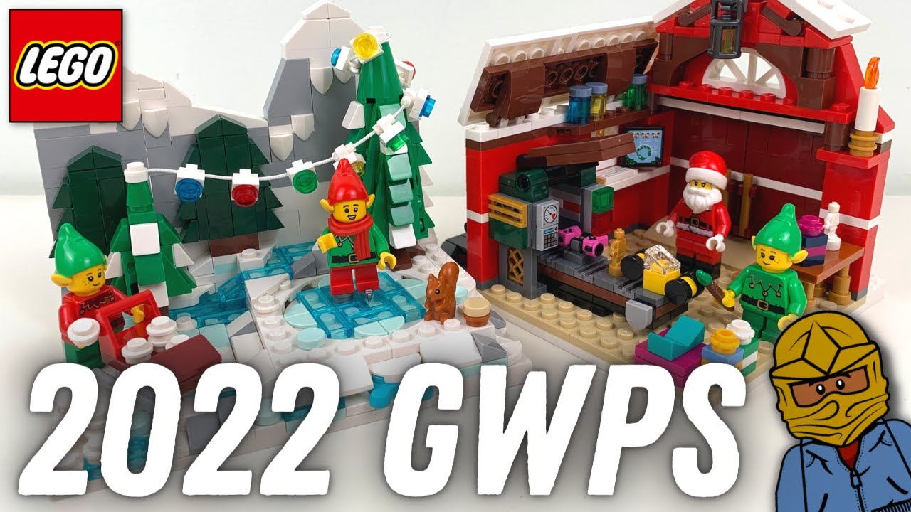 2022 LEGO Christmas Holiday GWPs Review! 40564 Winter Elves Scene ...