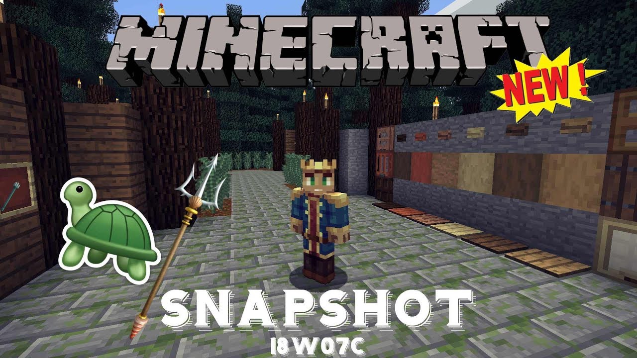 THE NEW MINECRAFT SNAPSHOT!!!!! - YouTube