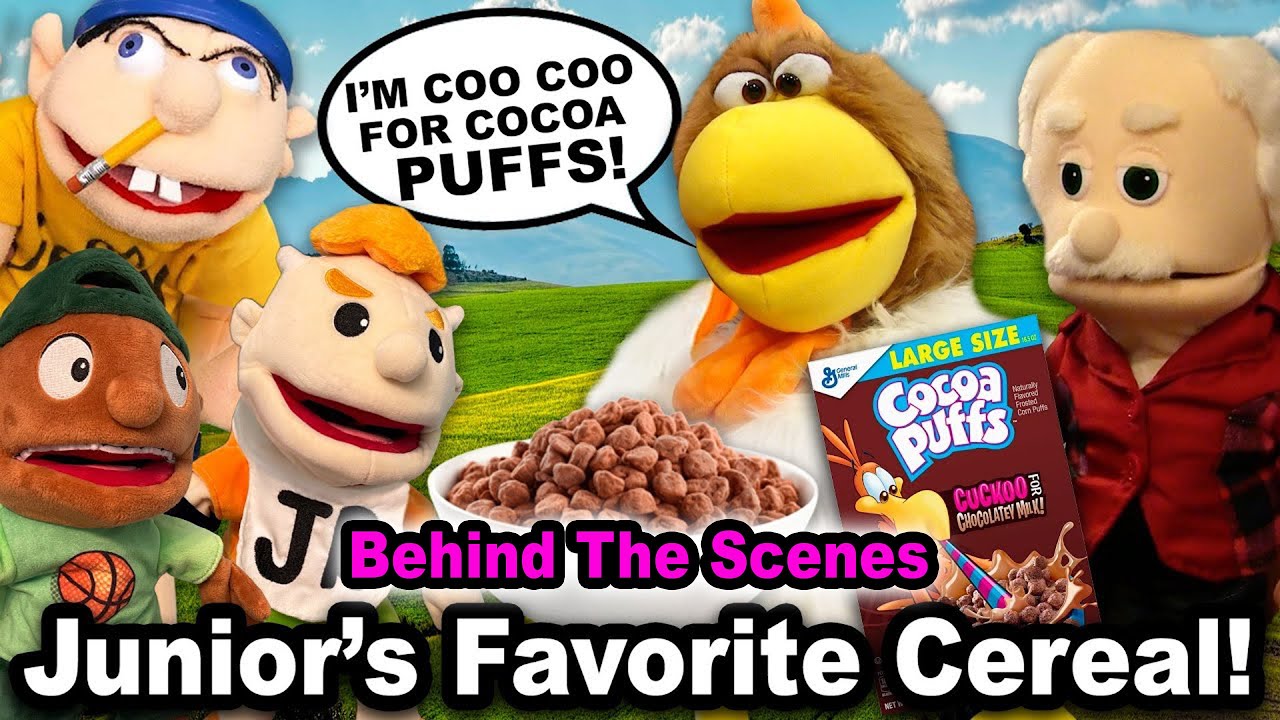 SML Movie: Junior's Favorite Cereal! *BTS* - YouTube