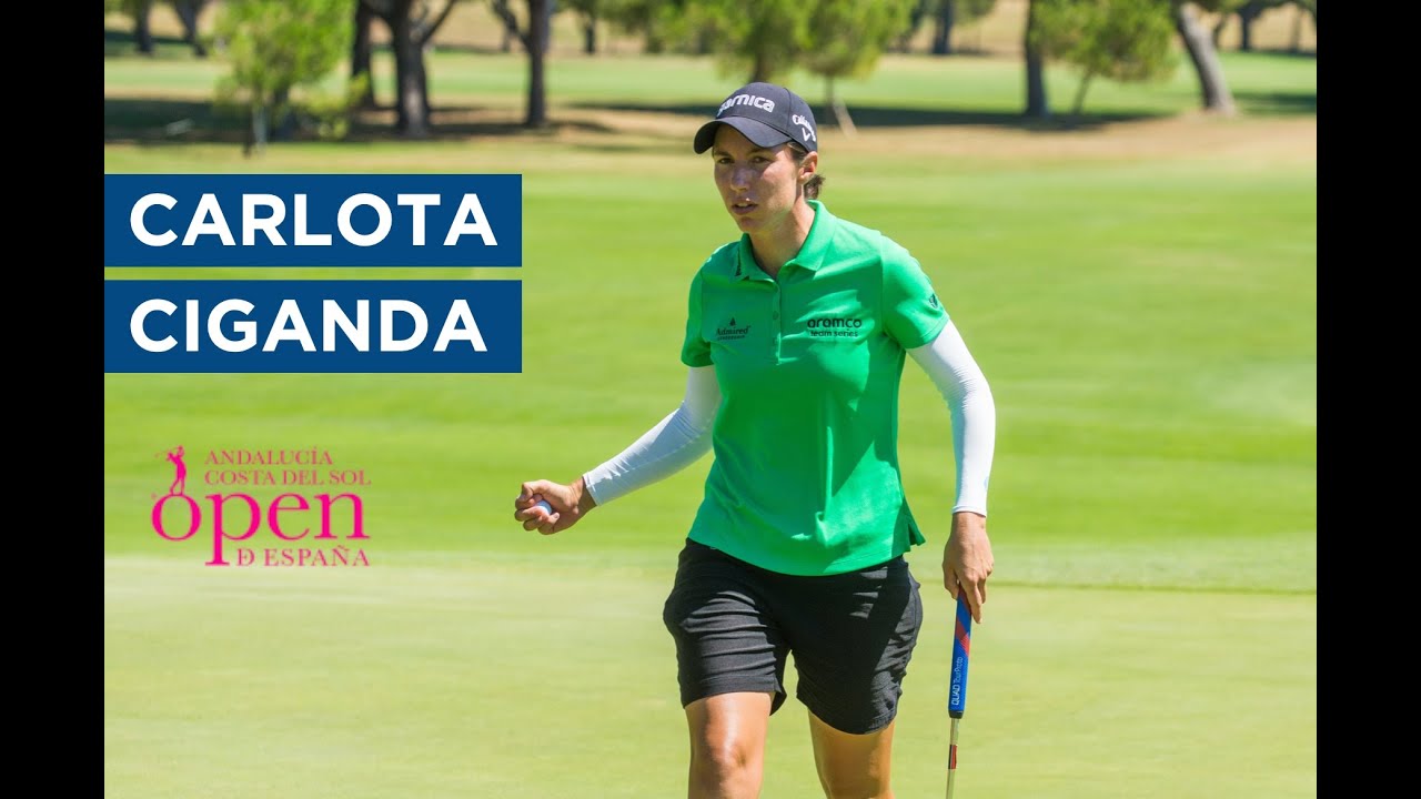 Carlota Ciganda picks up fours shots in final three holes to sit three ...