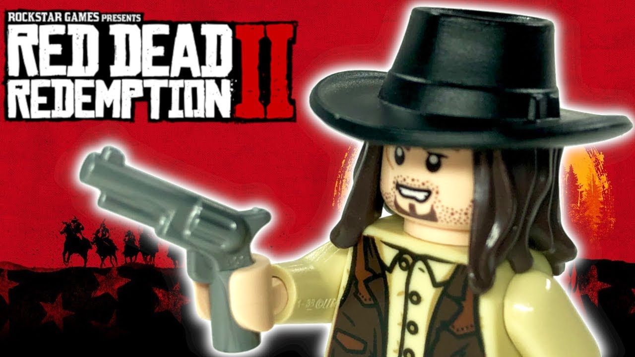 Custom LEGO John Marston Red Dead Redemption 2 RDR2 Minifigure - YouTube