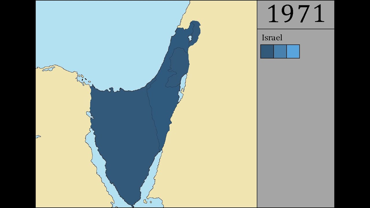History of Israel : Every Year (1948-2015) - YouTube