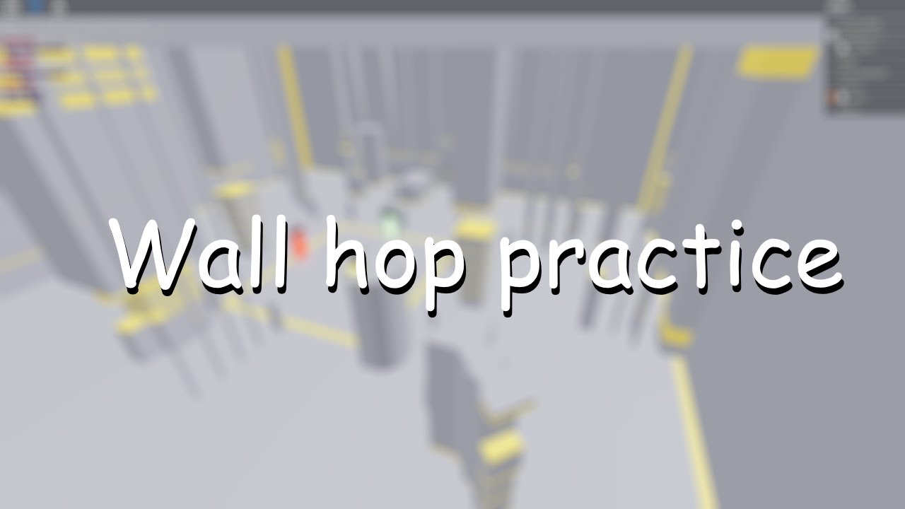 HOW TO GET WALLHOPPER IN WALLHOP PRACTICE - YouTube