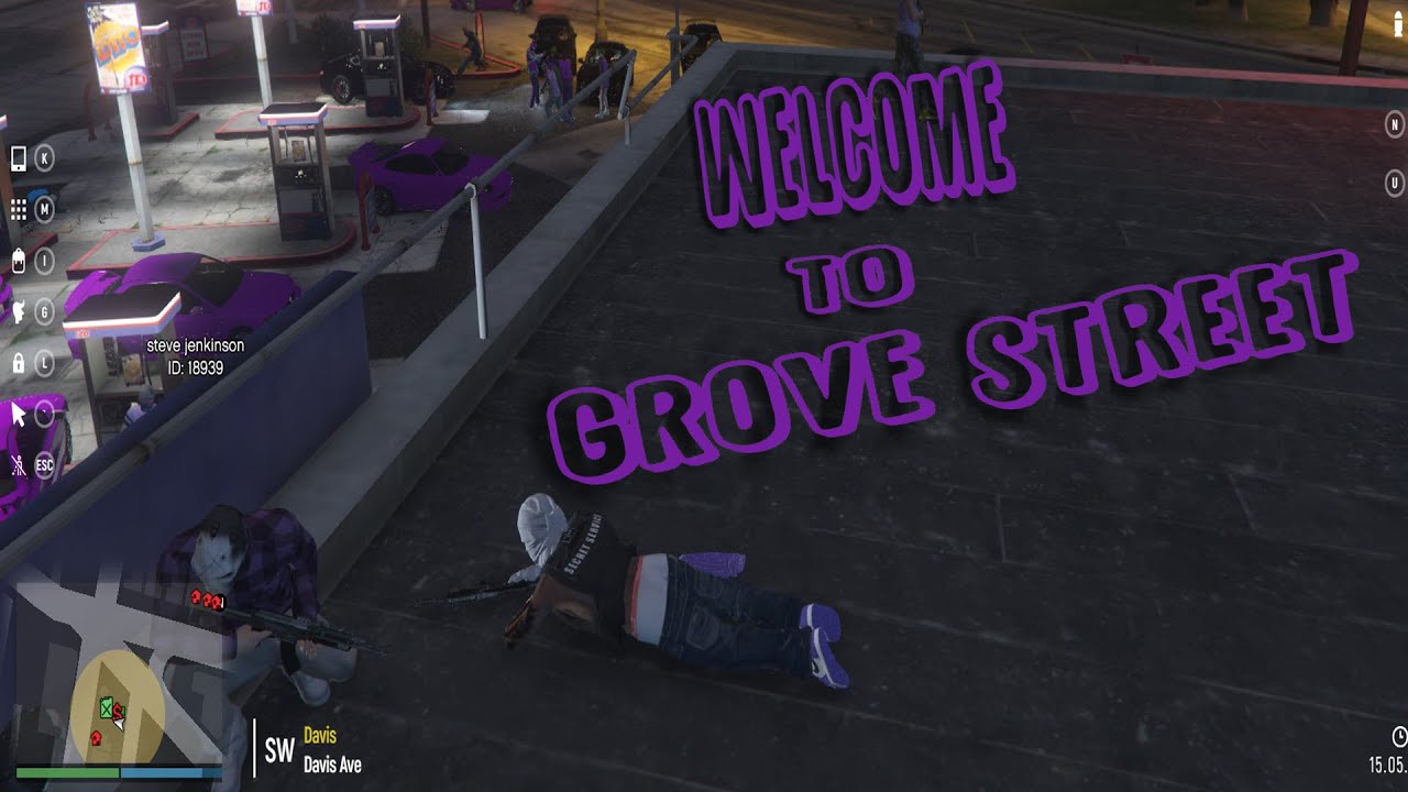 Welcome to Grove Street | GTA Grand RP | - YouTube