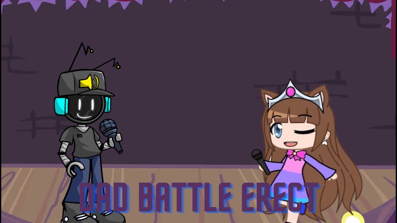 Friday Night Funkin Dad Battle Erect But Stetic And FieryUnkitty Sings ...