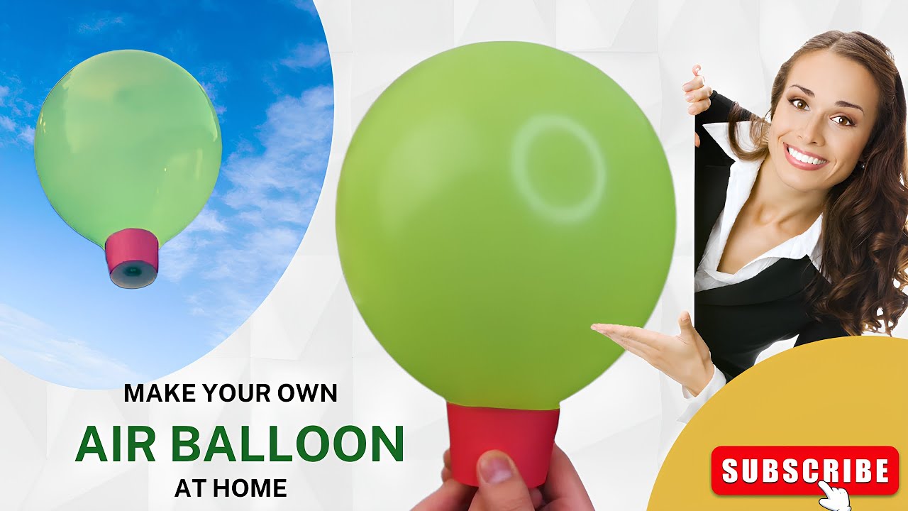 Mini Air Balloon Experiment | Fun Science at Home - YouTube
