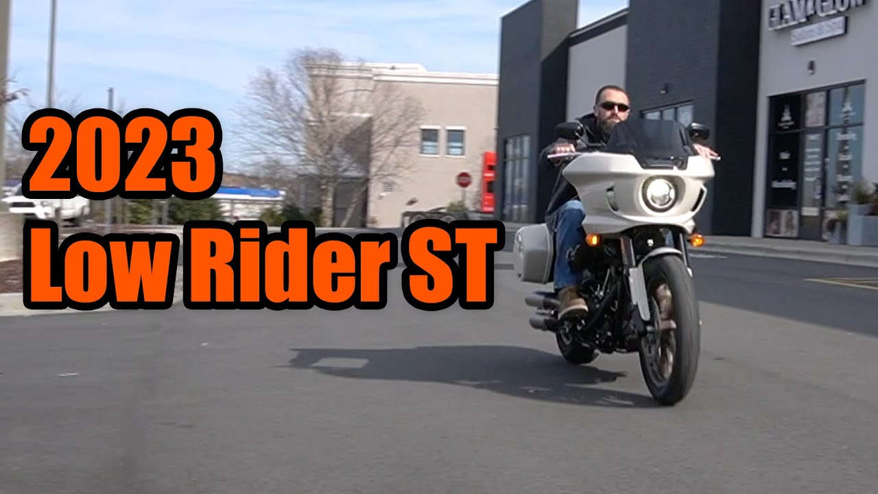The 2023 Low Rider ST At Speedway Harley-Davidson - YouTube
