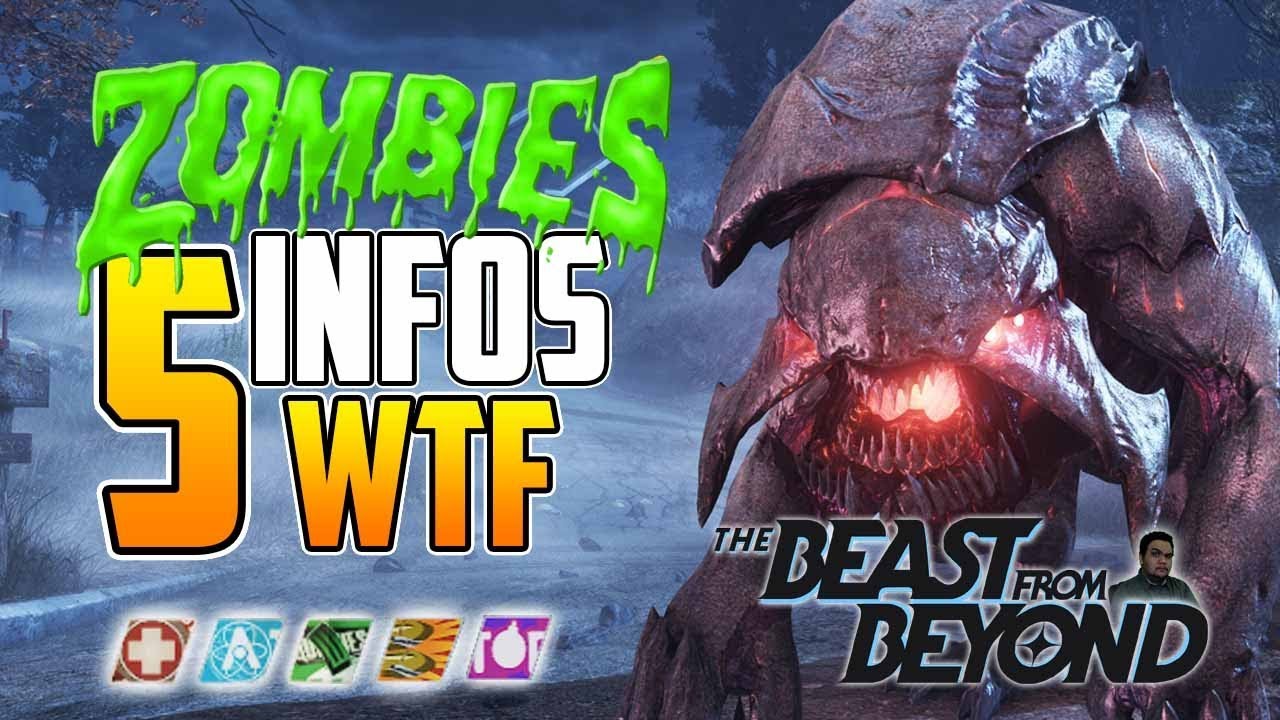 DLC 4 IW ZOMBIES - 5 INFOS WTF! «THE BEAST FROM BEYOND» INFINITE ...