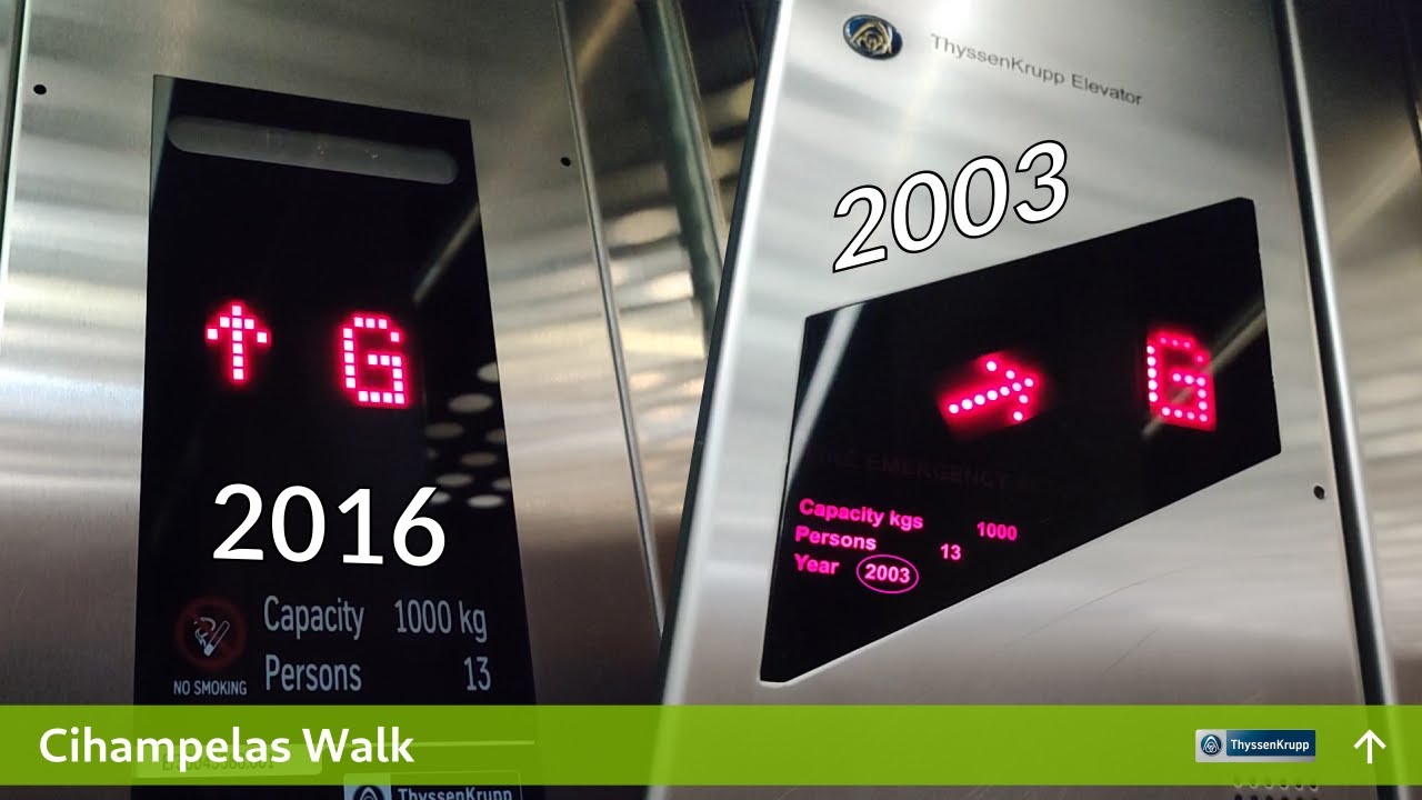 ThyssenKrupp Elevators · Cihampelas Walk, Bandung (Main) - YouTube