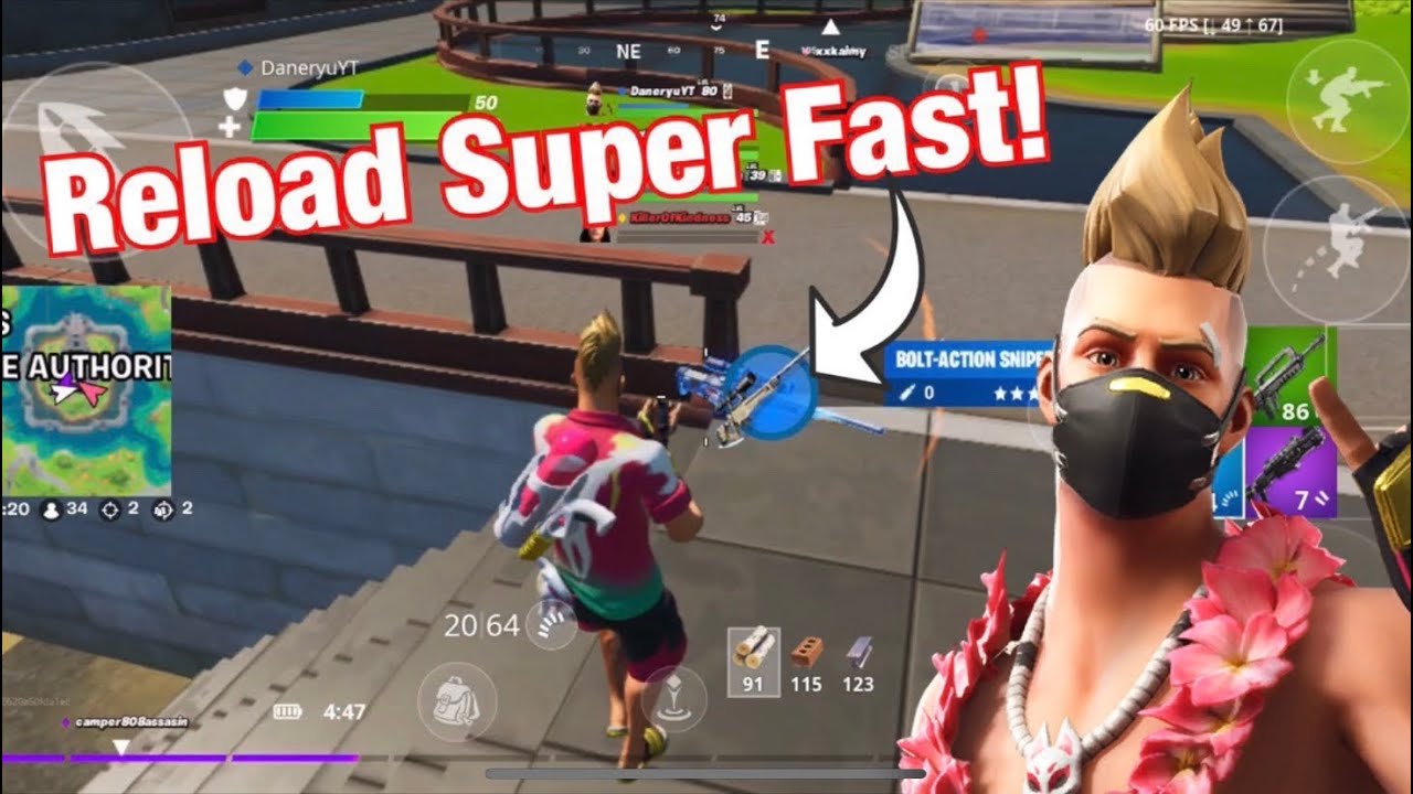 How to Reload Super Fast in Fortnite Chapter 2 Season 3 (also shout ...