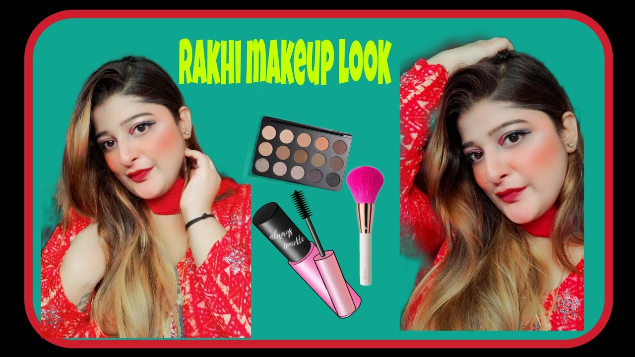 Rakhi festival makeup tutorial 💄 - YouTube