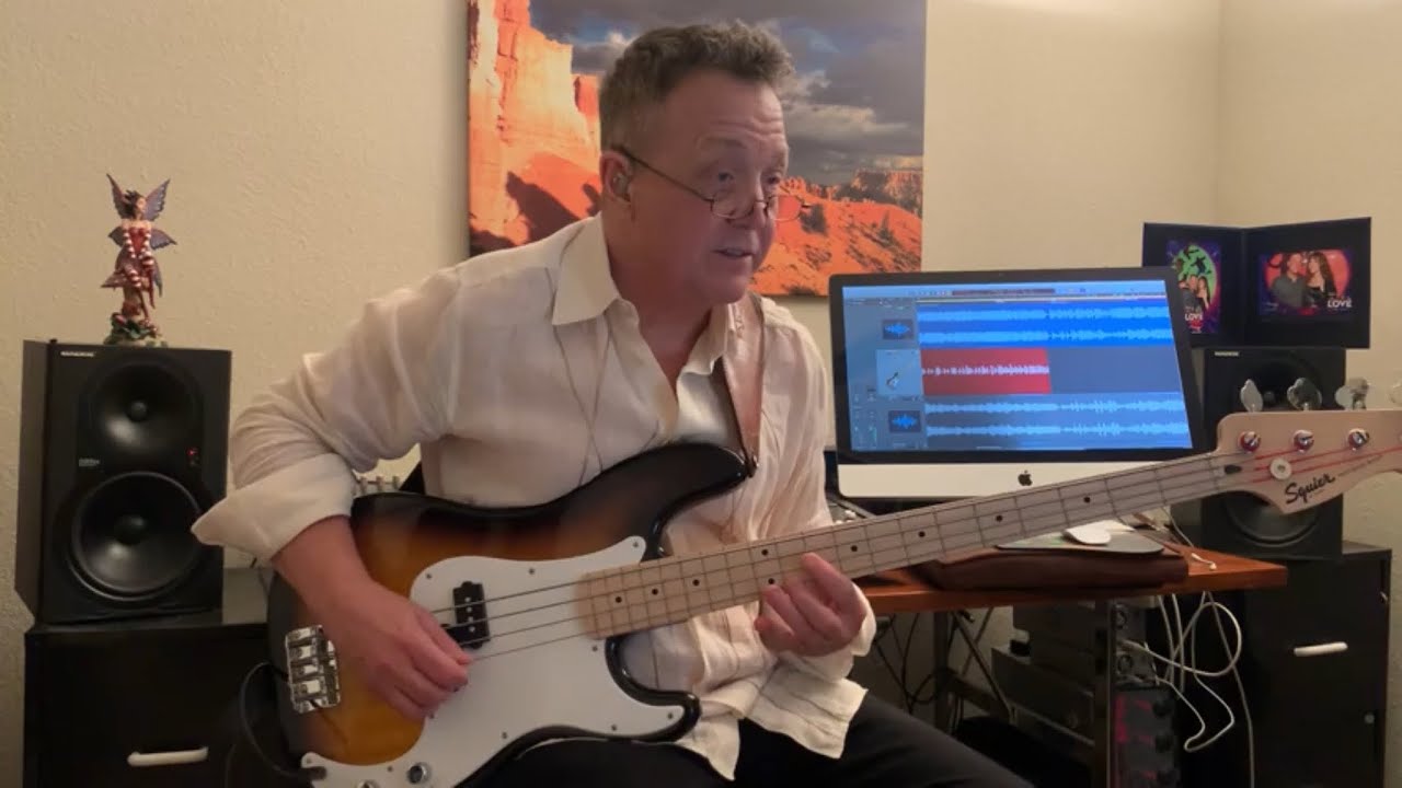 “Ava’s Dance” Dave Lowrey playing Bass to “Ava’s Dance In The Moonlight ...