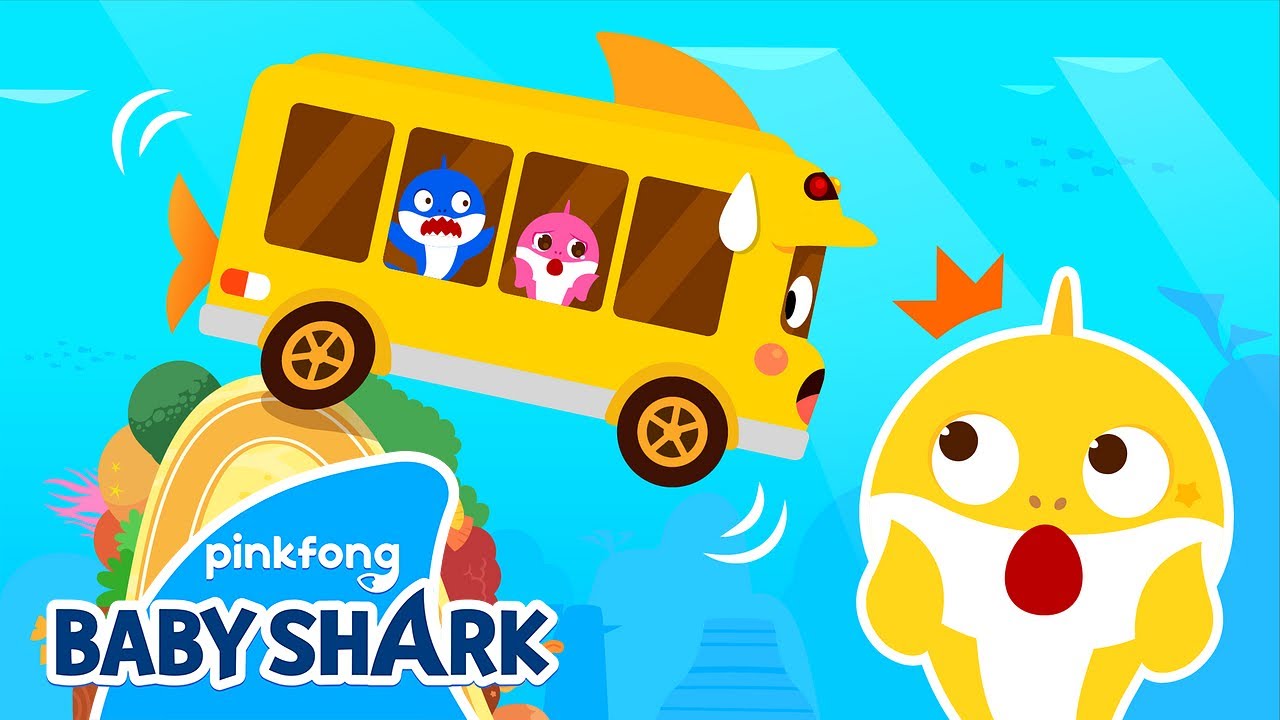 [ NEW] Baby Shark's Yellow Bus | The Wheels on the Bus | Play with Baby ...