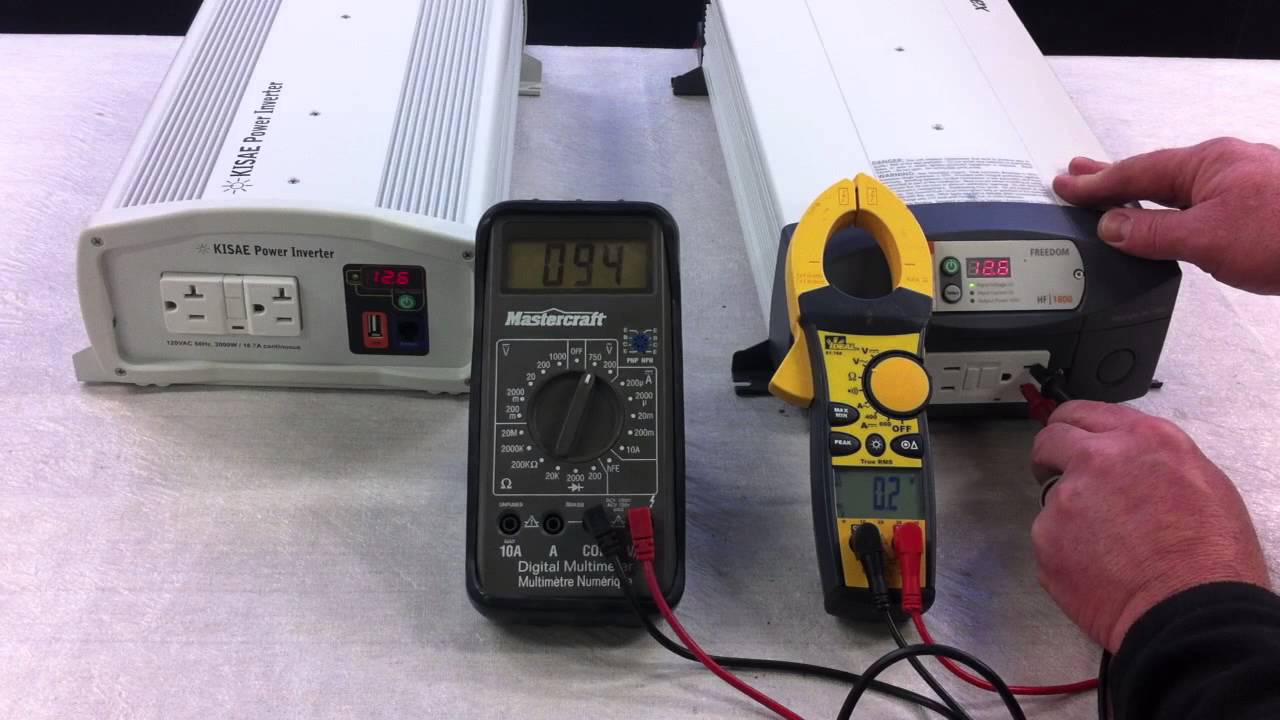 Canadian Energy Volt Meter Differences On True Sine And Modified Sine
