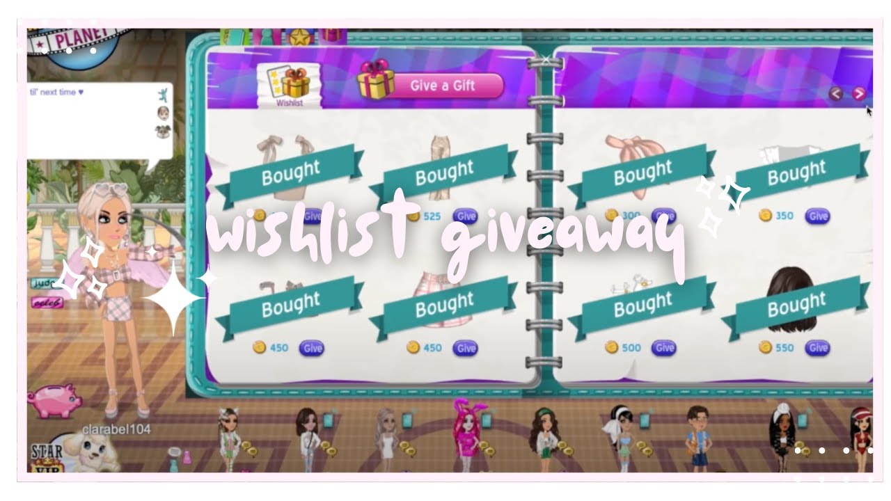 wishlist giveaway 21 ♡⊹˚₊ - YouTube