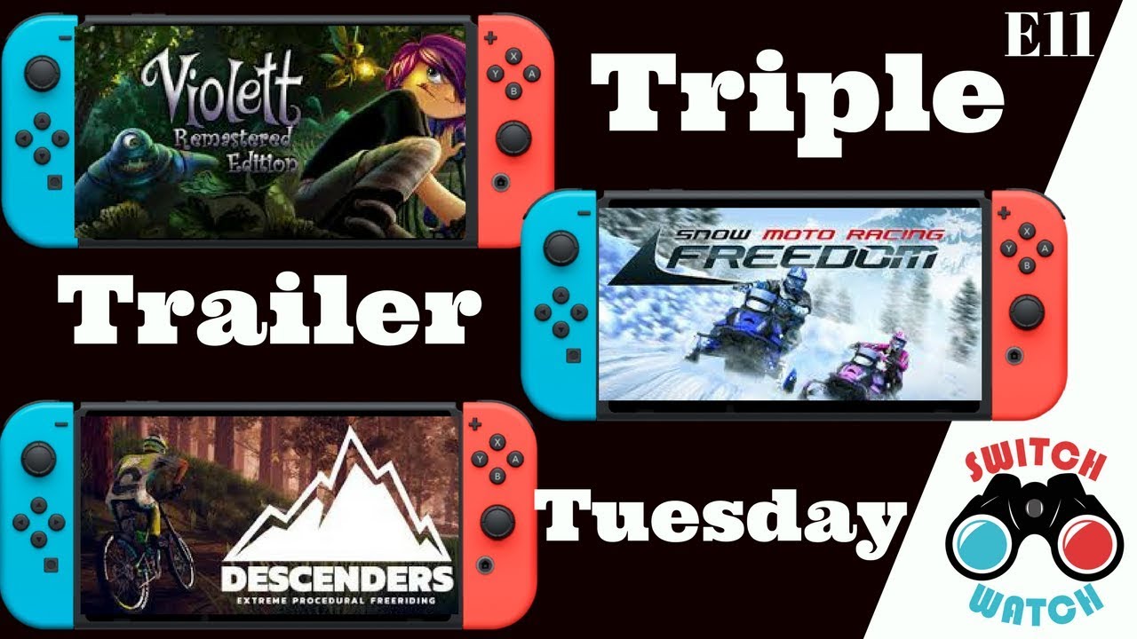 Upcoming Nintendo Switch Game Trailers - Violett/Freedom Snow Moto ...