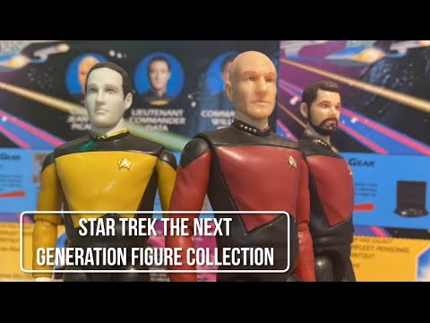 STAR TREK THE NEXT GENERATION ACTION FIGURE COLLECTION PLAYMATES TOYS ...