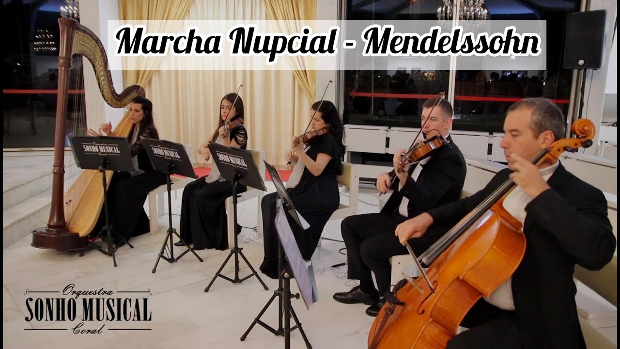 Marcha Nupcial - Mendelssohn - Quarteto de Cordas | Música para Entrada ...