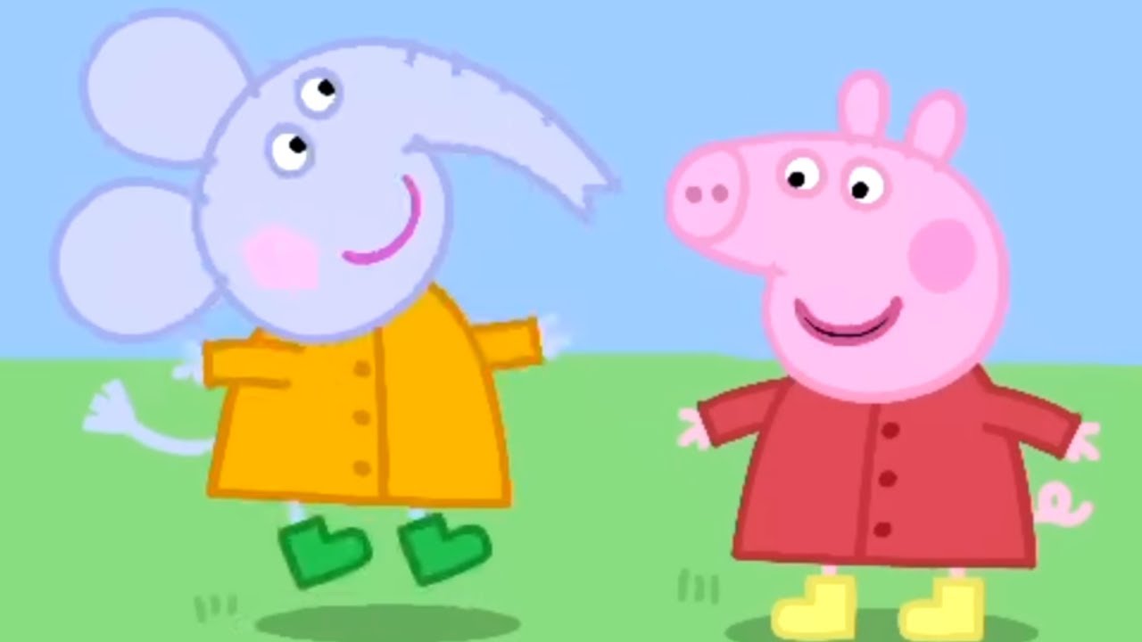 Peppa Pig Makes a New Friend, Emily Elephant - YouTube