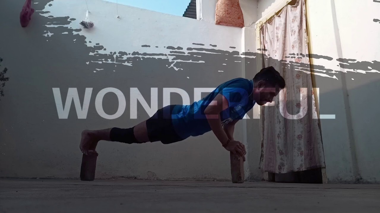 Brick push ups... - YouTube