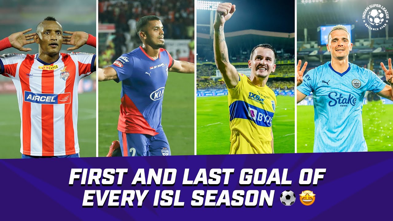 From First Kick to Final Whistle: Season's First and Last Goals | #ISL ...