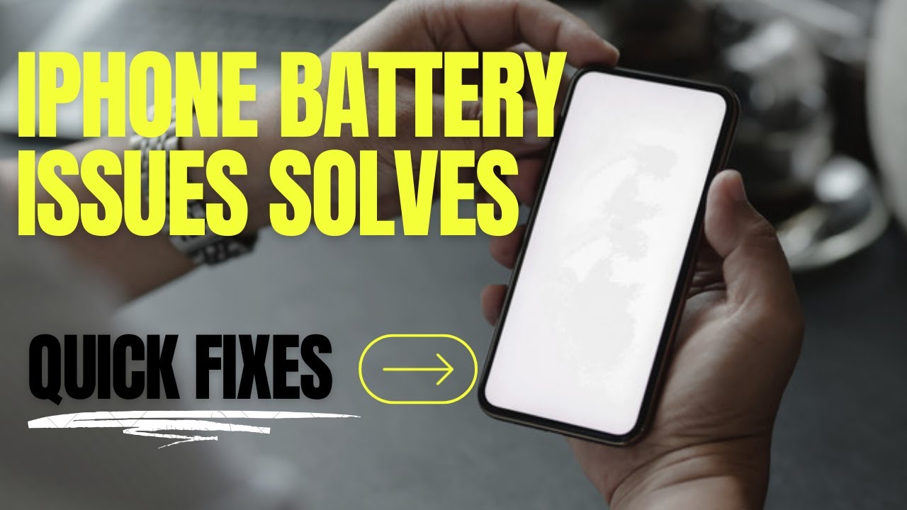 The Ultimate Guide to Resolving iPhone Battery Issues - YouTube