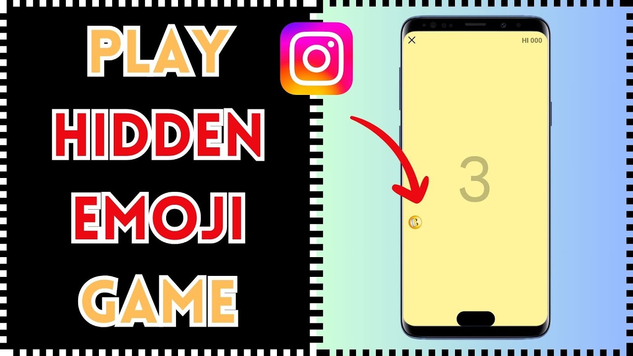 EMOJI PONG GAME || How to Play the Hidden Emoji Pong Game on Instagram ...