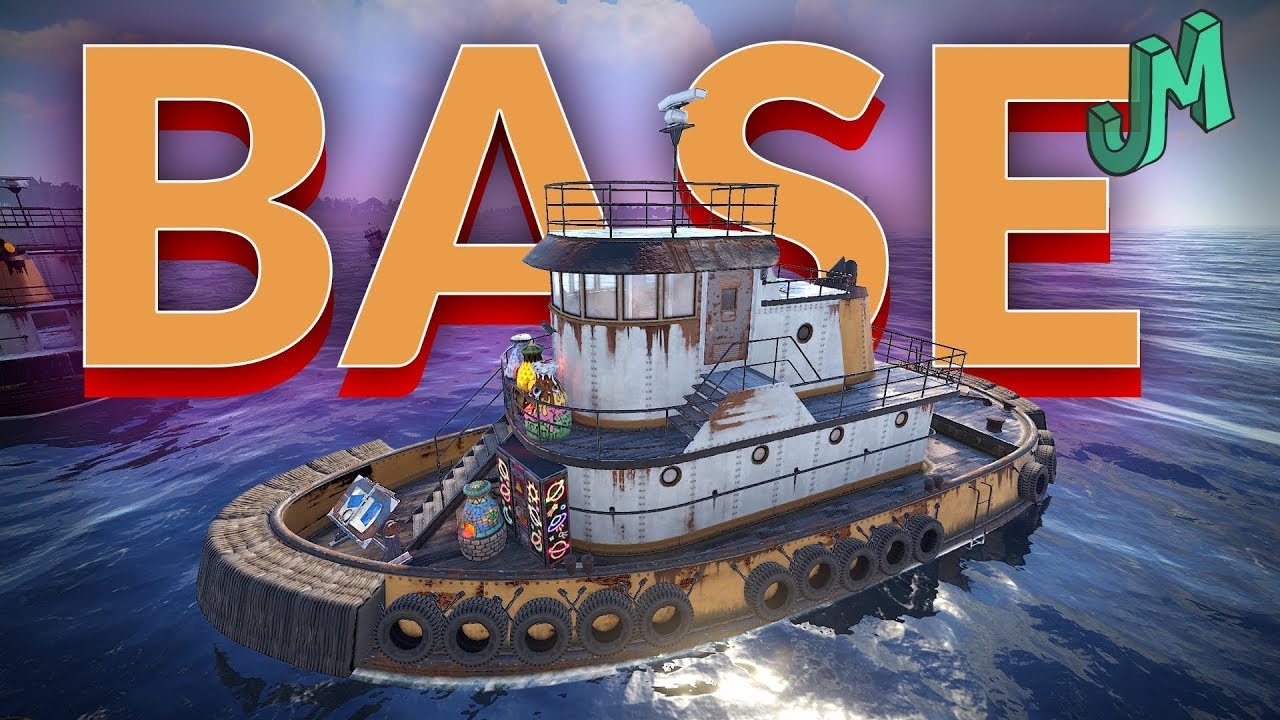 Rust- Tugboat base design - YouTube