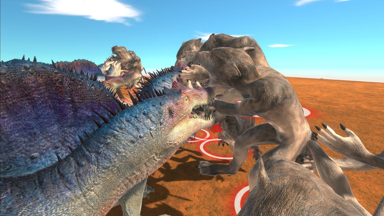 20vs20 Domination Therizinosaurus, Gorgon, Spinosaurus, Werewolf ...